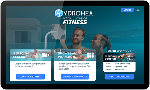 Virtual Wave of Fitness | Hydrohex | Virtual aqua fitness classes